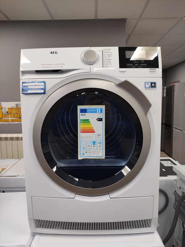 Mašina za sušenje veša AEG T8DBA3 , 8 kg, | OUTLET BELE TEHNIKE