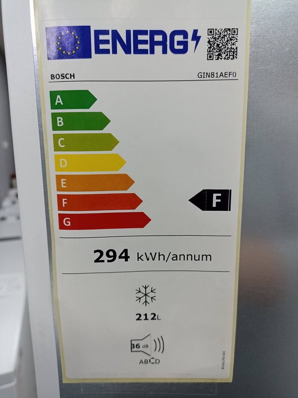 Ugradni Zamrzivač Bosch GIN81AEF0 , 177 cm., | OUTLET BELE TEHNIKE