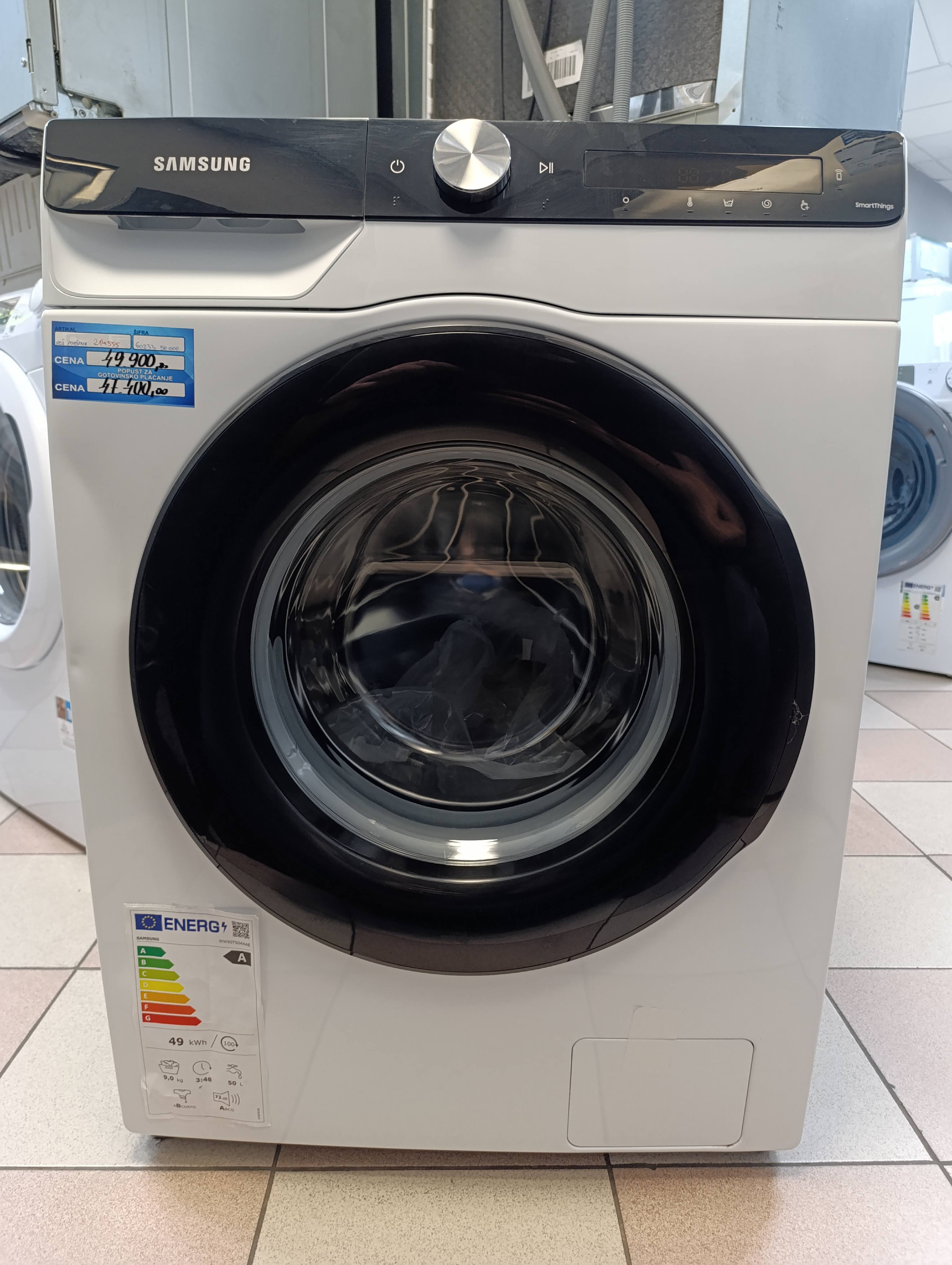Veš mašina Samsung WW90T504AAE , 9 kg, | OUTLET BELE TEHNIKE